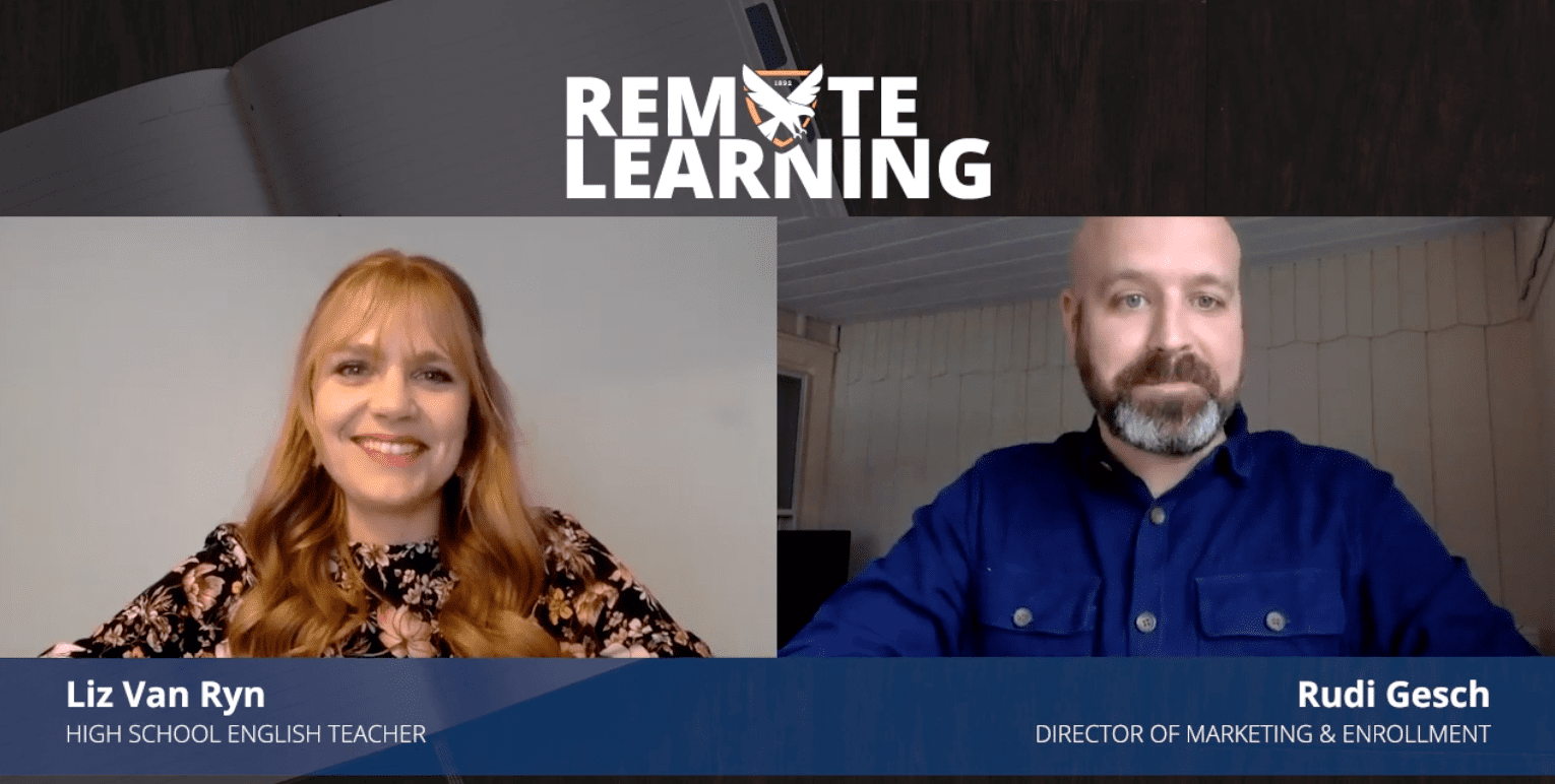 #ECRemoteLearning Teacher Feature: Liz Van Ryn, HS English Teacher ...